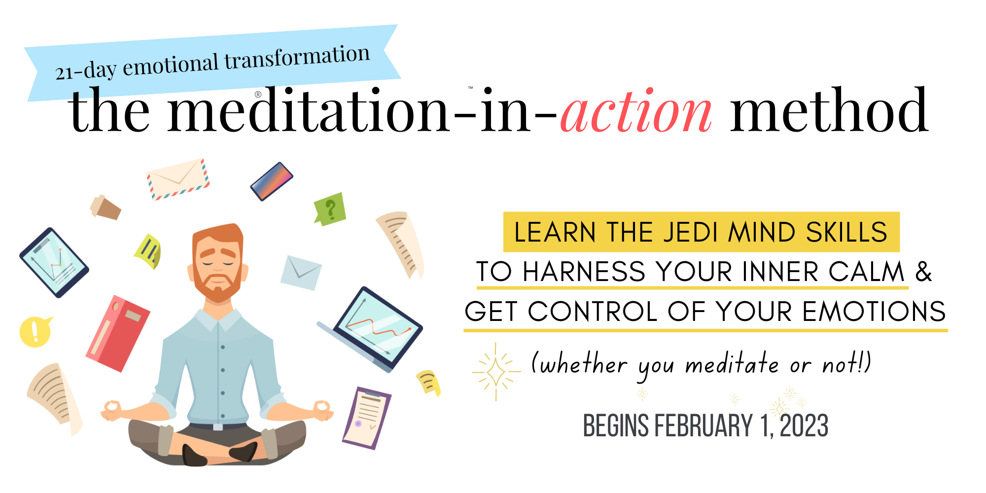 21 Day Meditation in Action Method - Sandy Woznicki | Stress and ...